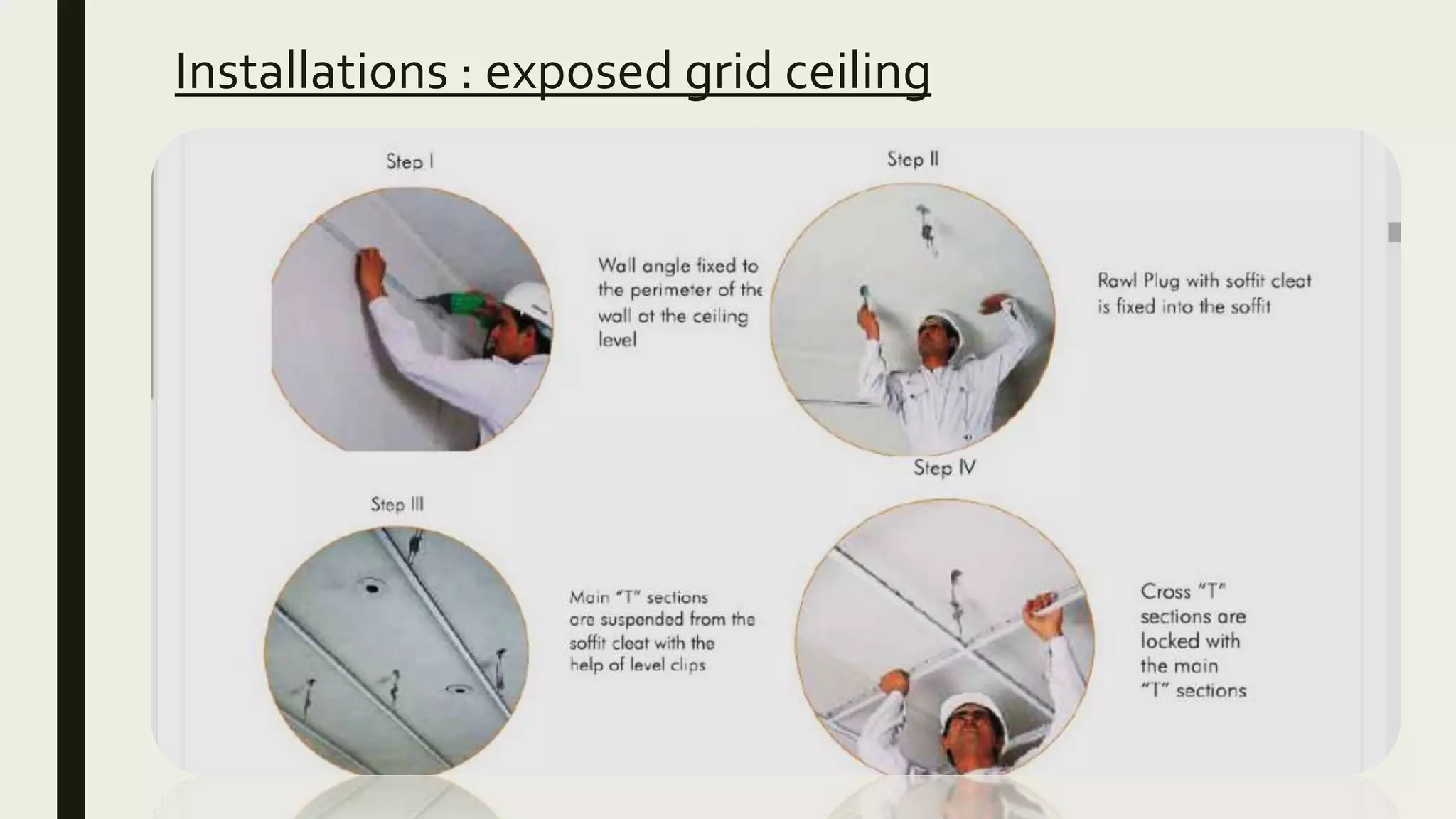 False ceiling | PPTX