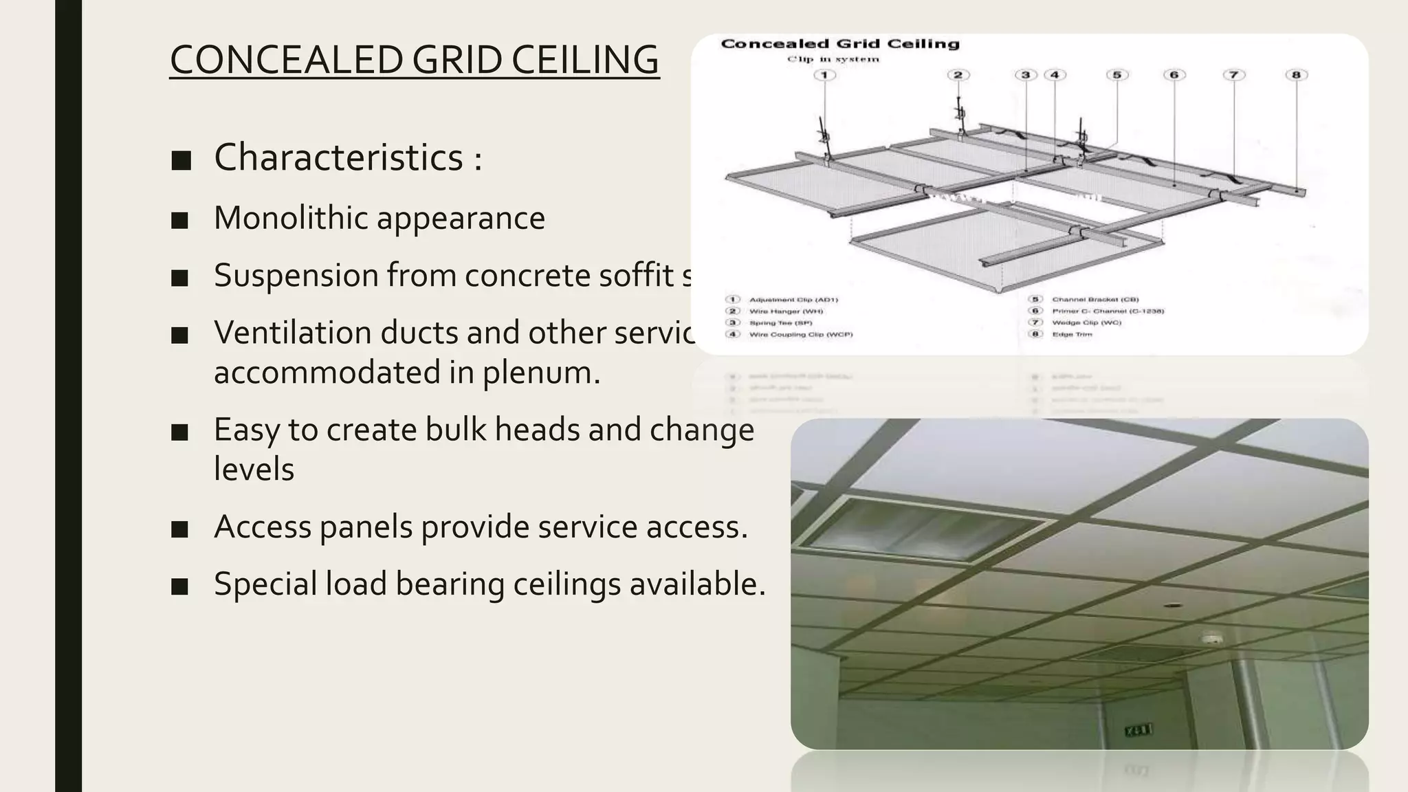 False ceiling | PPTX