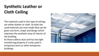 False Ceiling | PPTX