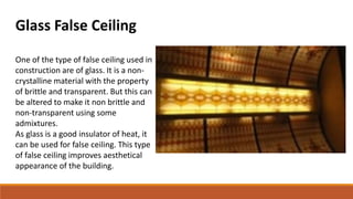 False Ceiling | PPT