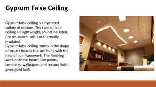 False Ceiling | PPT