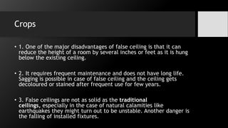 False ceiling | PPTX