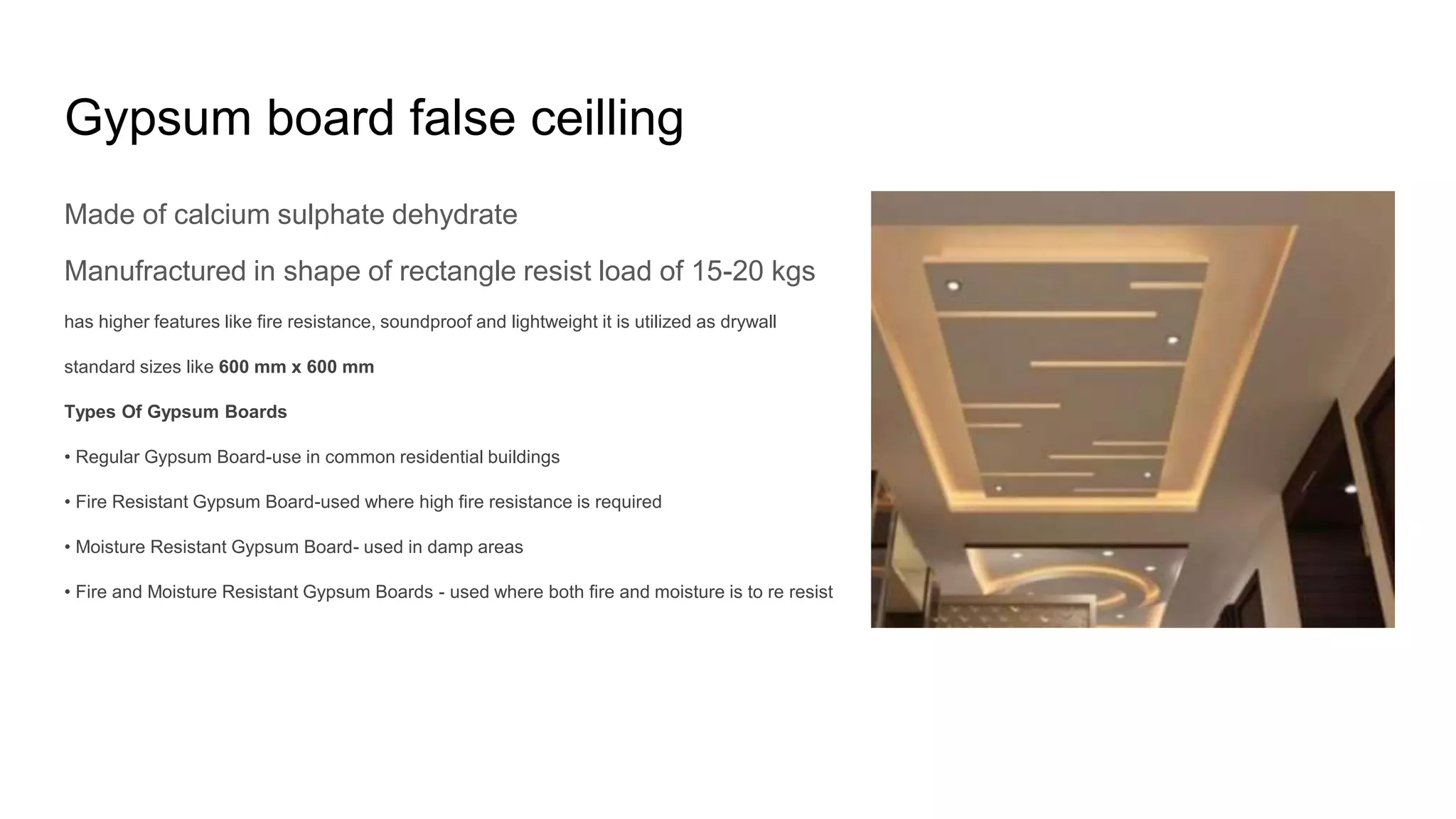 false ceiling.pptx | Woodworking | Arts and Crafts