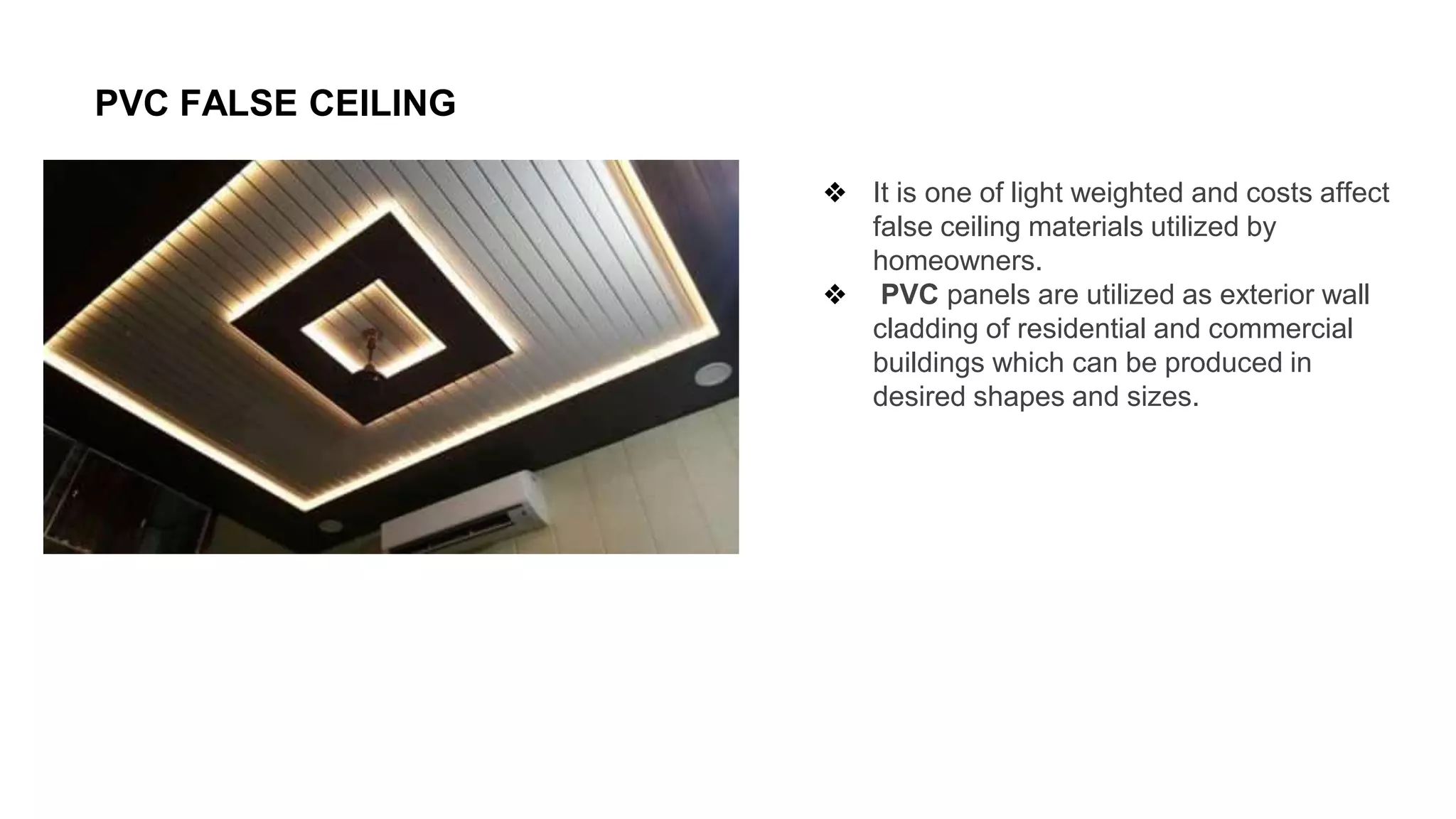 false ceiling.pptx | Woodworking | Arts and Crafts