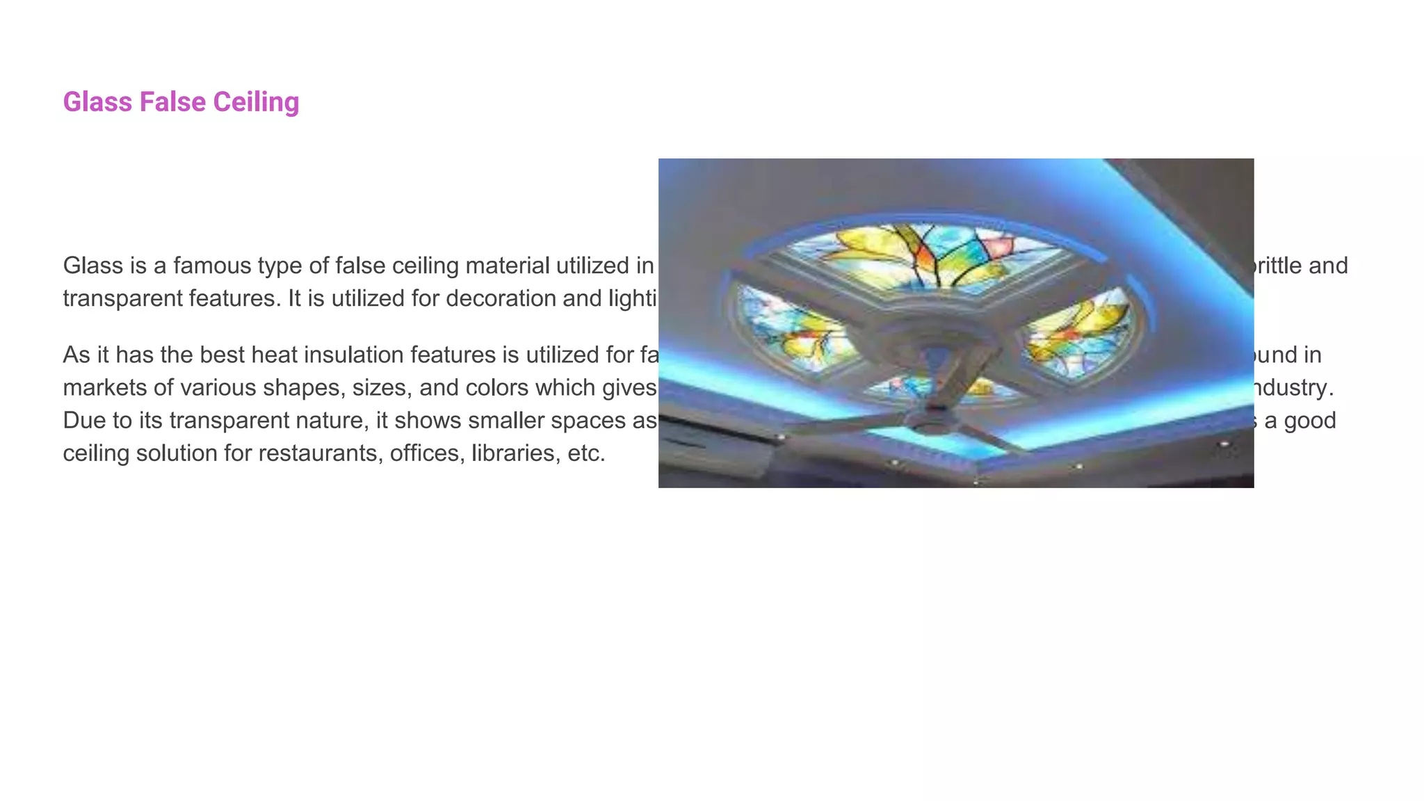 false ceiling.pptx | Woodworking | Arts and Crafts