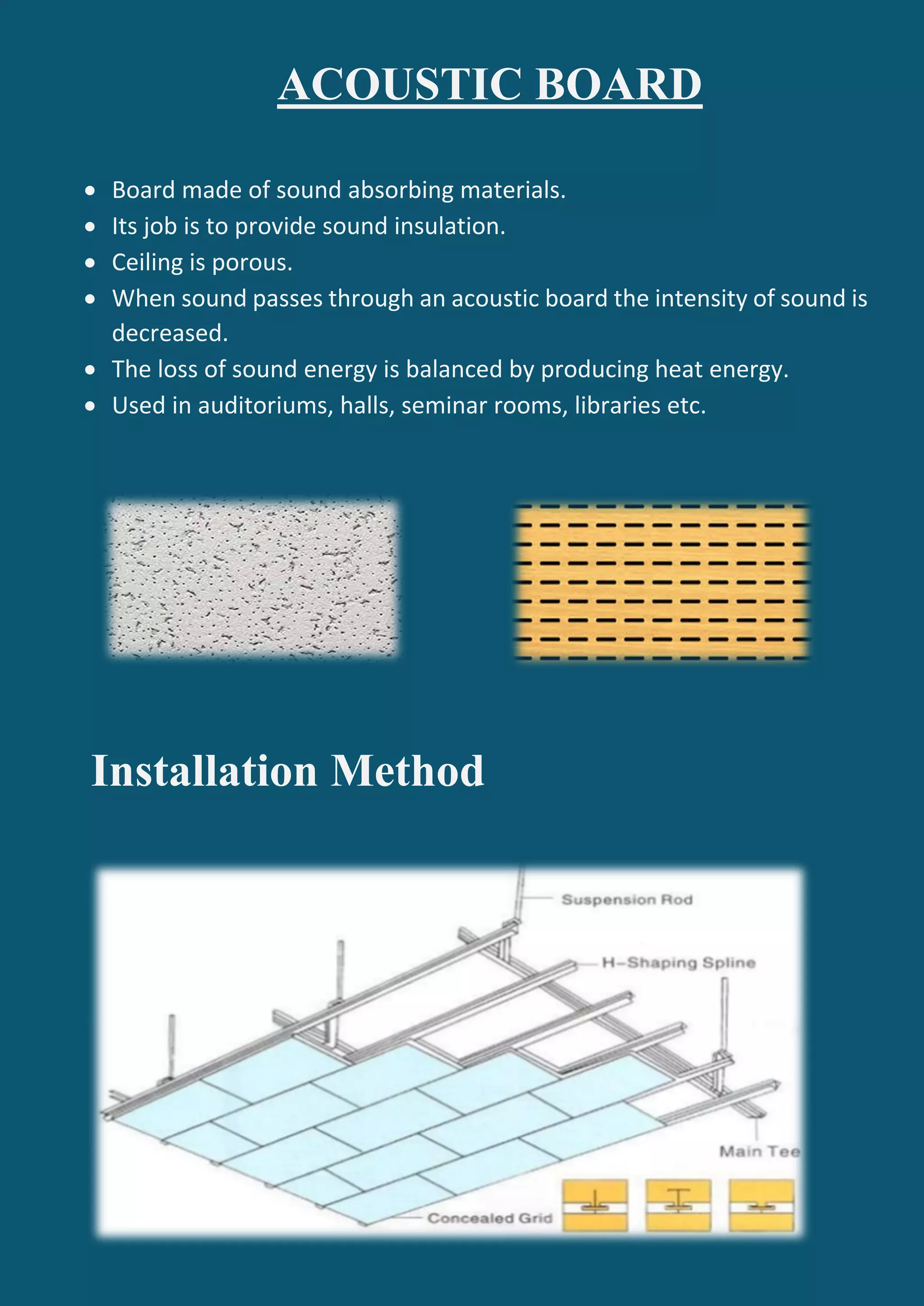 False Ceiling Materials | PDF