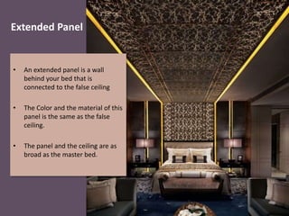 False ceiling designs for bedrooms | PPT