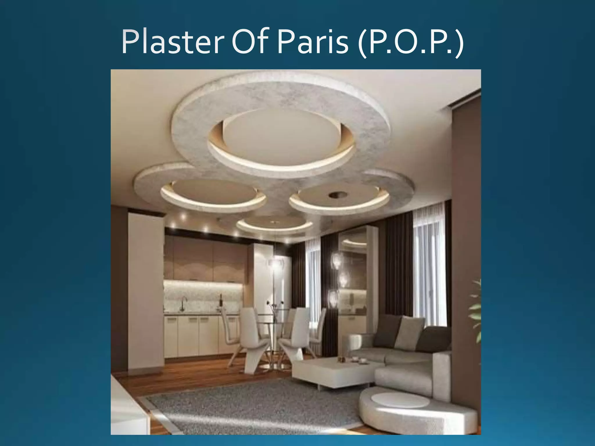 False ceiling materials | PPTX