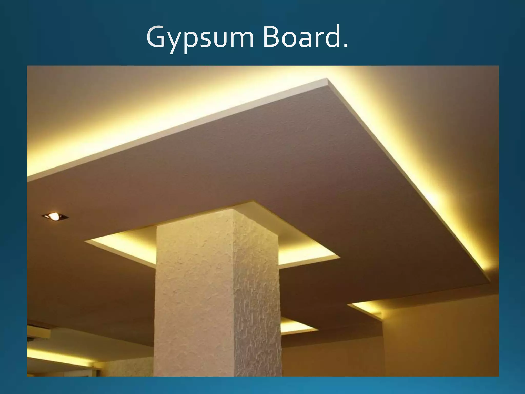 False ceiling materials | PPTX