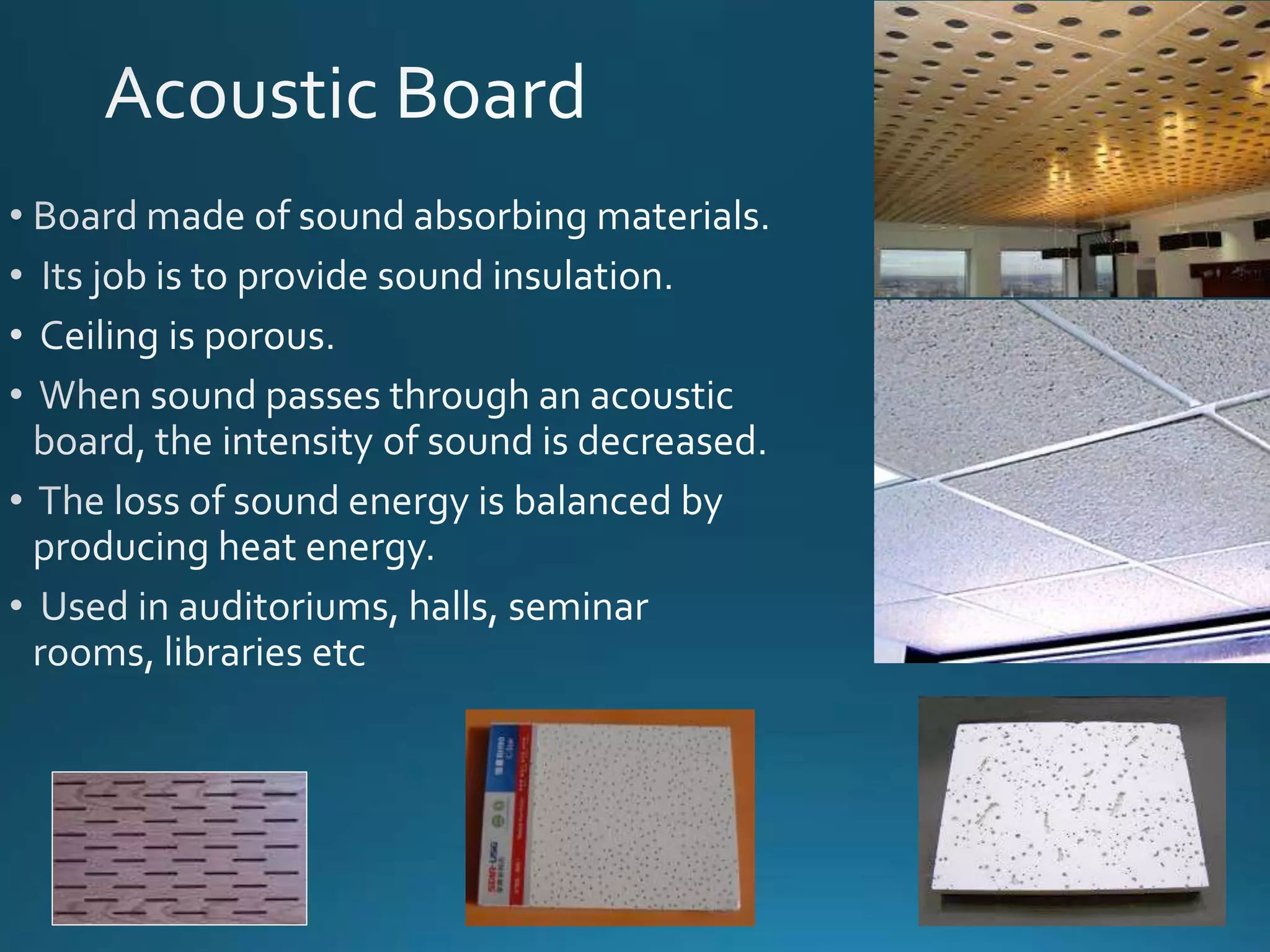 False ceiling materials | PPTX