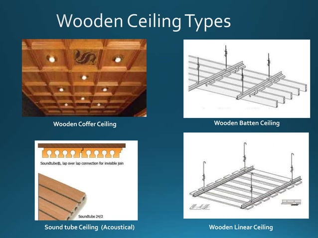 False ceiling materials | PPTX | Woodworking | Arts and Crafts