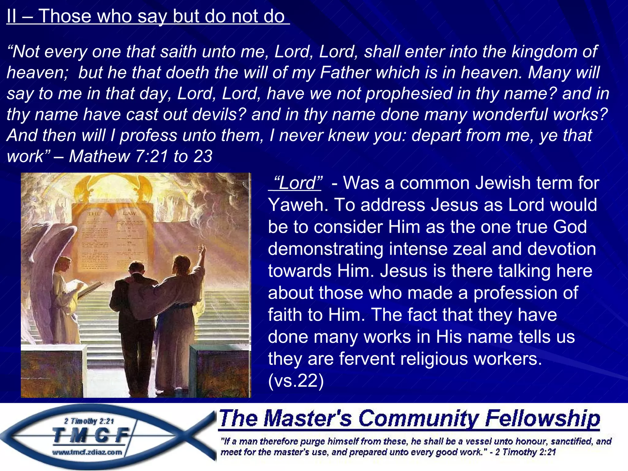 False disciples part 1 | PPT
