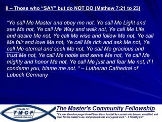 False disciples part 2 | PPT