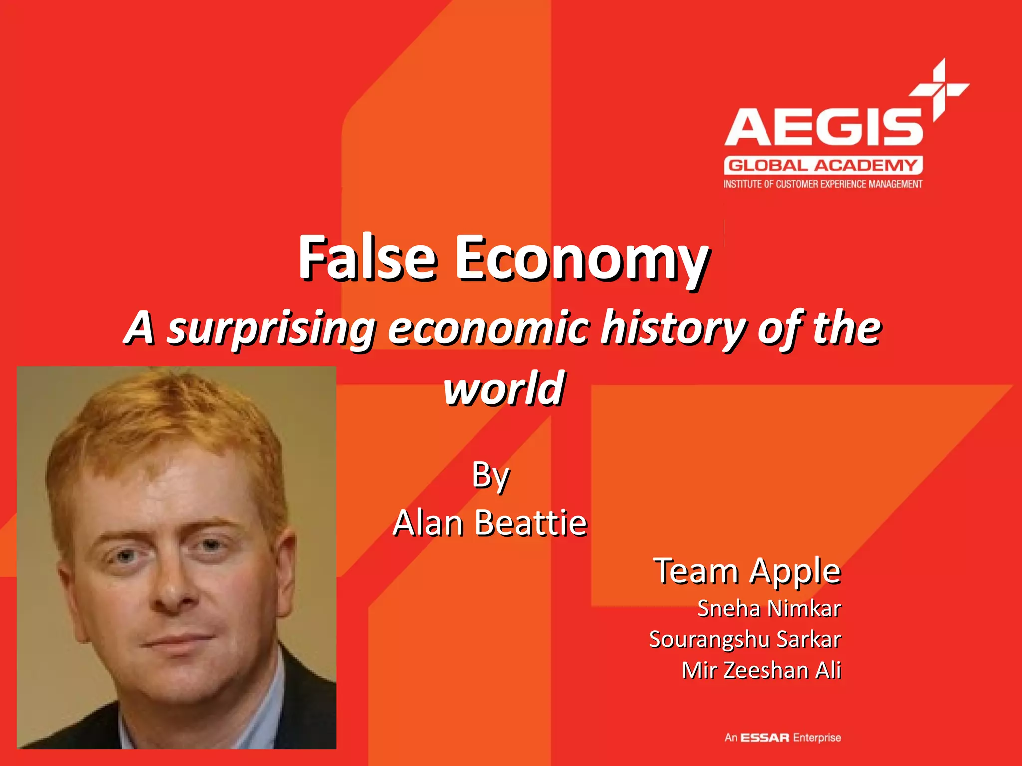 False economy | PPT