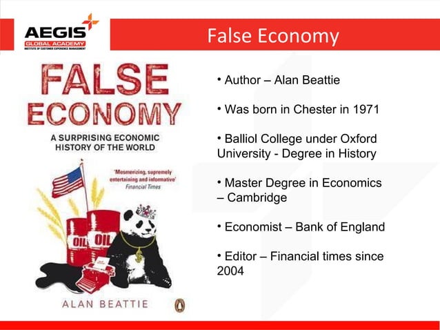 False economy | PPT | Commodities | Economy