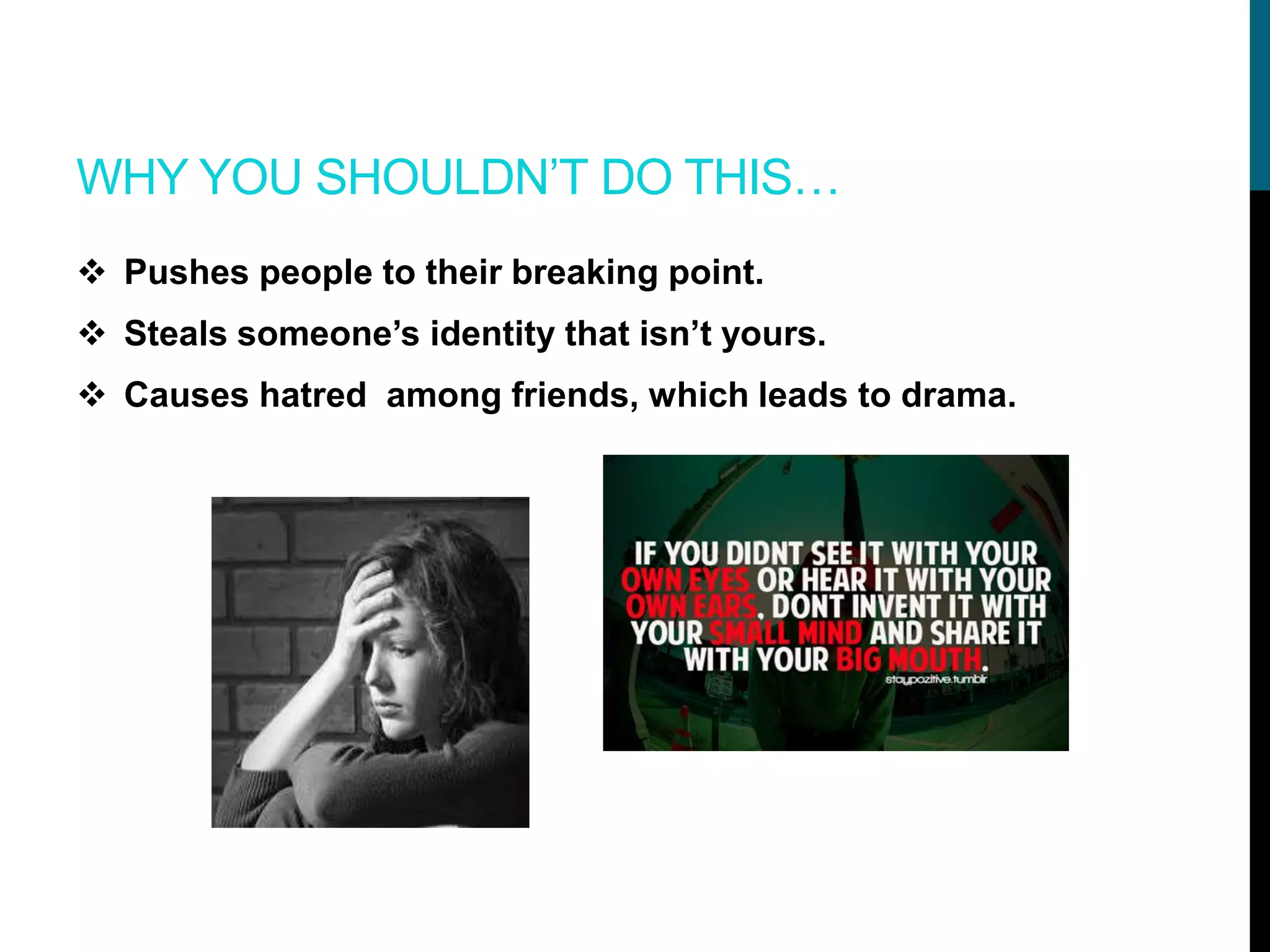 False Identitiy | PPT