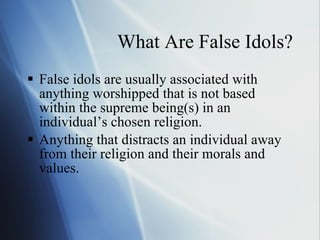 False idolssdfjk | PPT