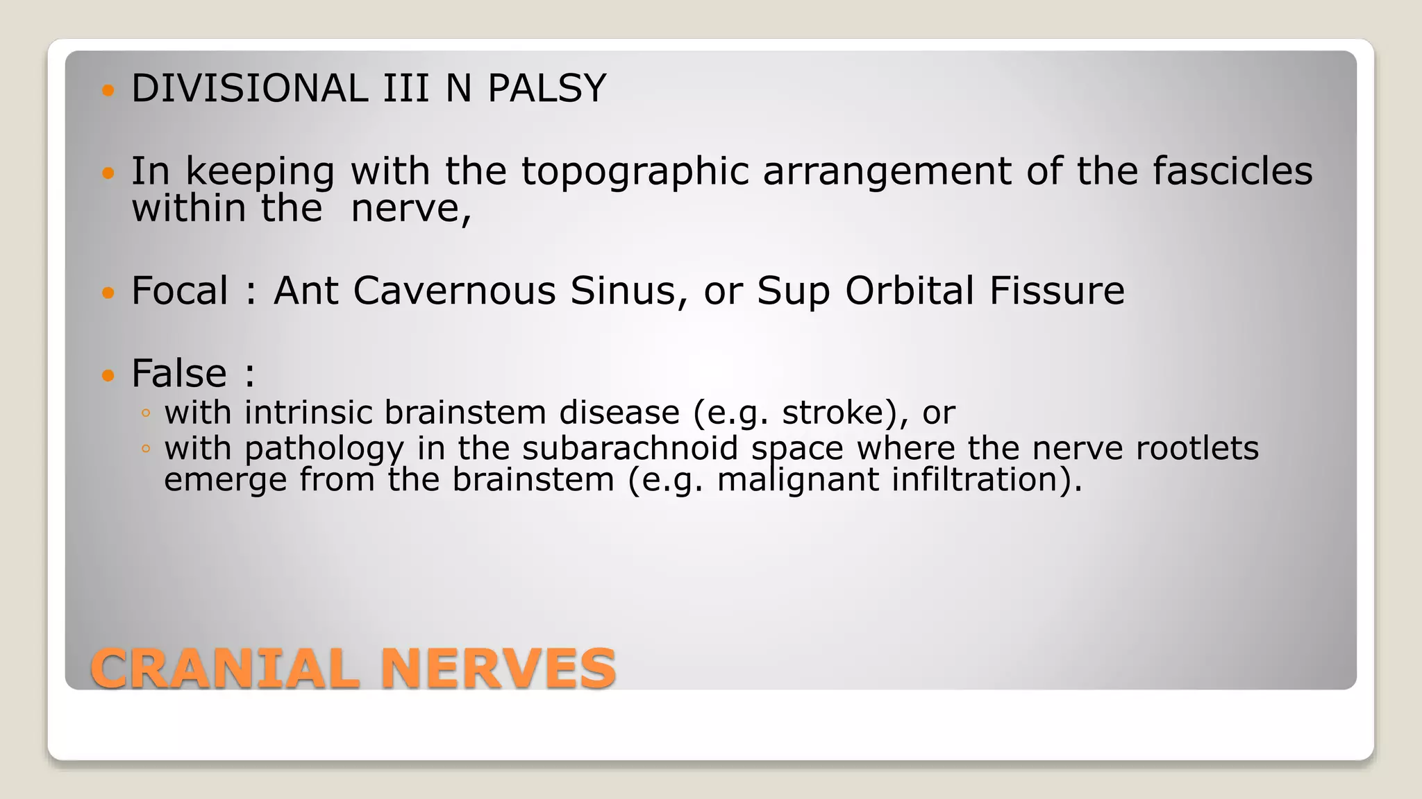 False Localising Signs In Neurology.pptx