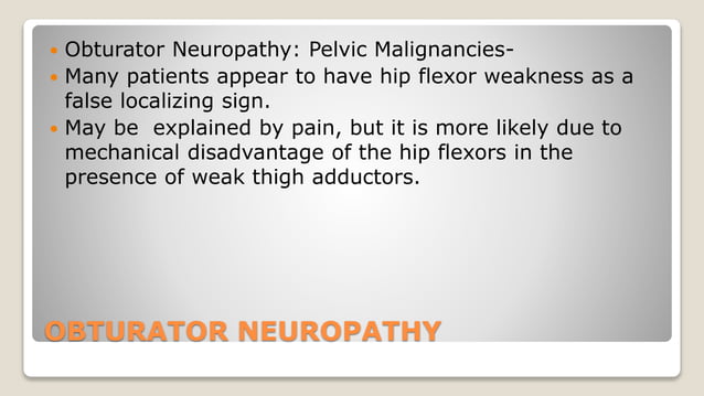 False Localising Signs In Neurology.pptx | Brain and Nervous System ...