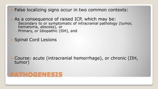 False Localising Signs In Neurology.pptx