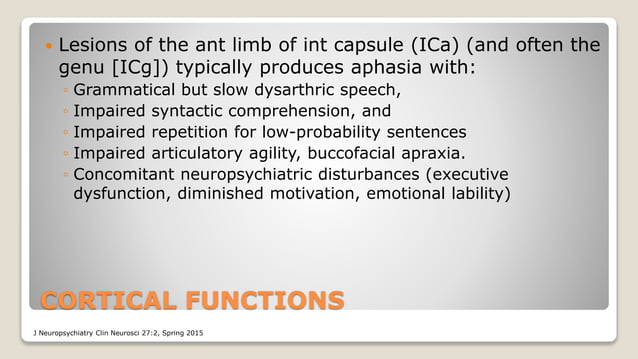 False Localising Signs In Neurology.pptx | Brain and Nervous System ...