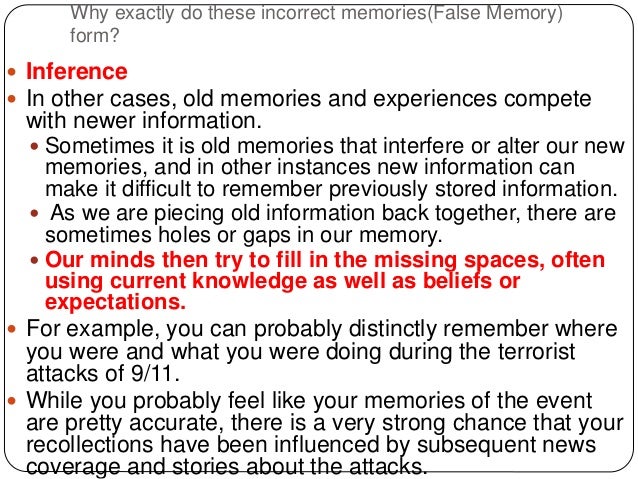 False memory