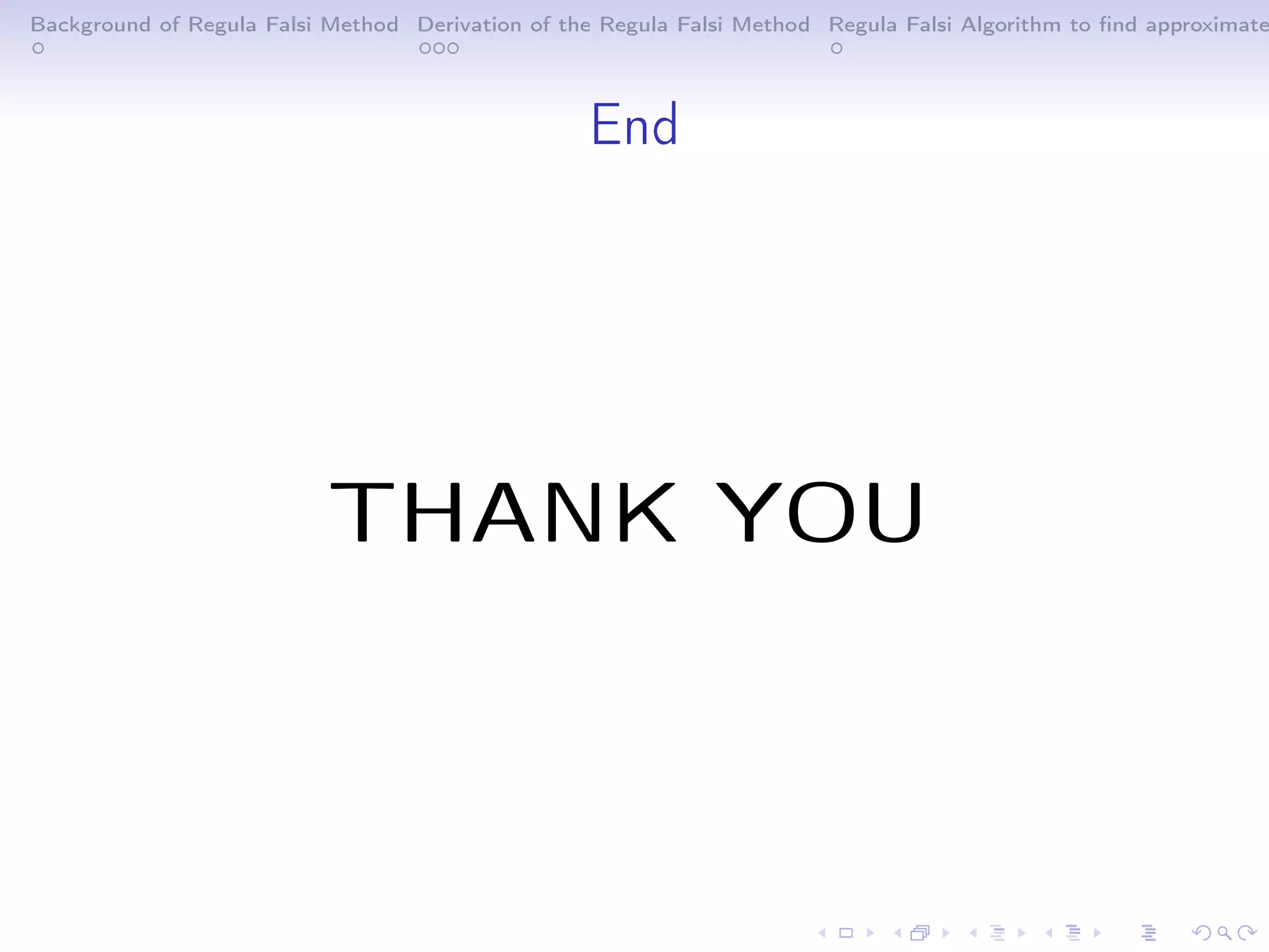 Regula Falsi (False position) Method | PDF