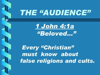 False Religions - Introduction | PPT | Christianity | Religion ...