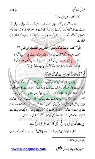 Quranic Philosophy of Preaching - (Urdu) | PDF