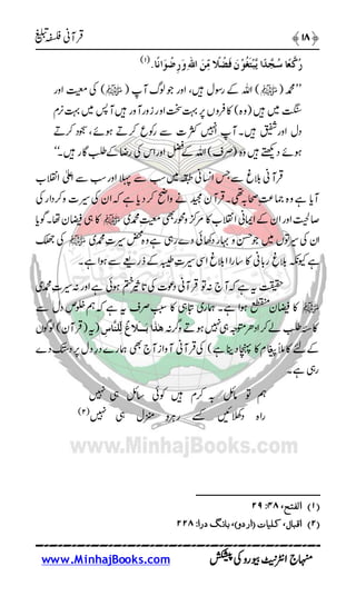 Quranic Philosophy of Preaching - (Urdu) | PDF