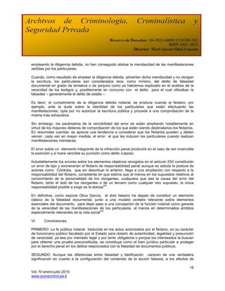 Falsificación en documentos notariales | PDF