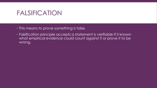 Falsification revision | PPTX
