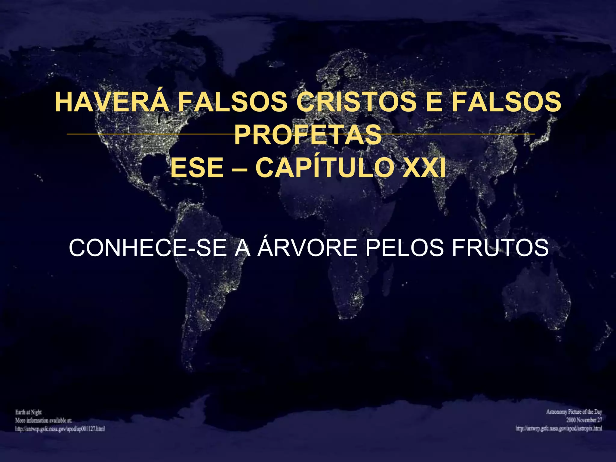 Falsos profetas | PPTX | Religion & Spirituality