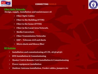 FAL TELECOMMUNICATIONS, QATAR | PPTX