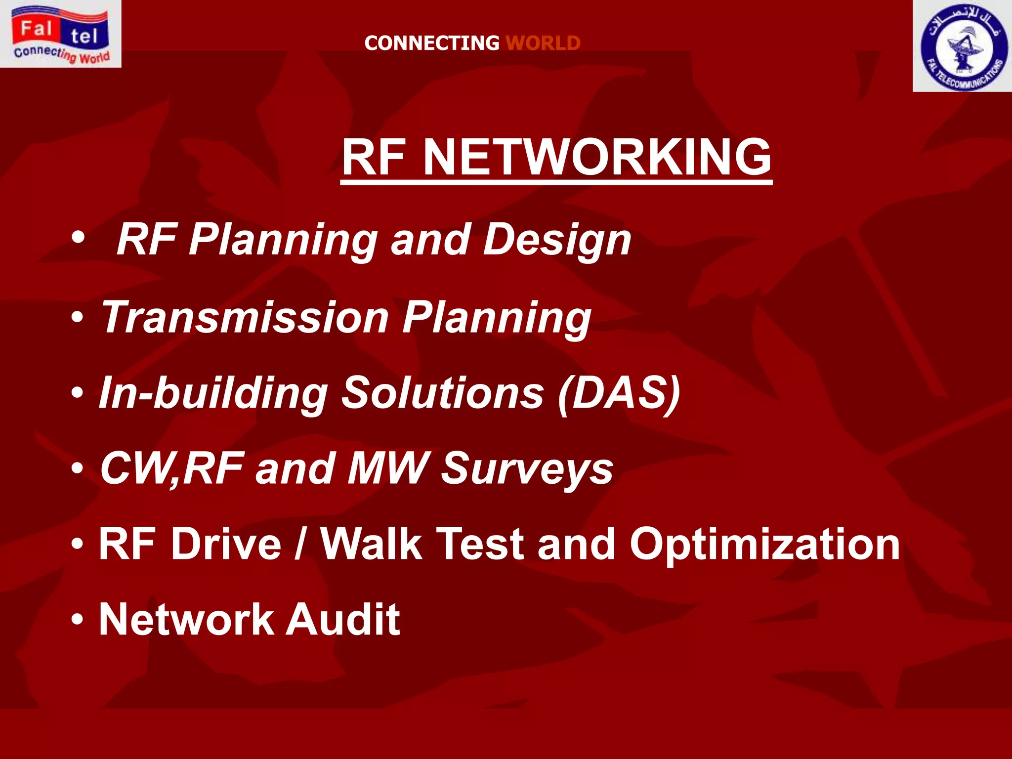 Fal Telecom Qatar Profile | PPTX