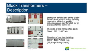 Block-transformer house | PDF