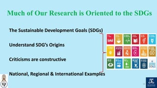 Orienting National and International Research to the SDGs | PPT