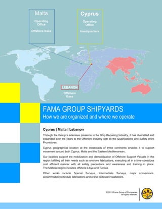 Fama group profile_2013 | PDF