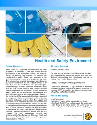 Fama group profile_2013 | PDF