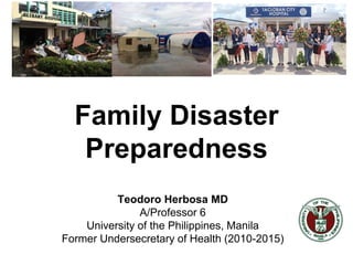 Family disaster prepradeness | PPTX