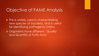 Fame analysis techniques | PPTX