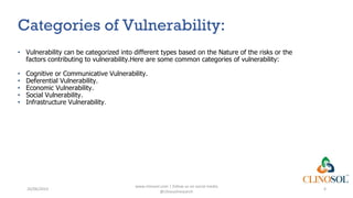 Vulnerable Population in Clinical Research | PPTX