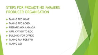 Famers producer organisation | PPTX