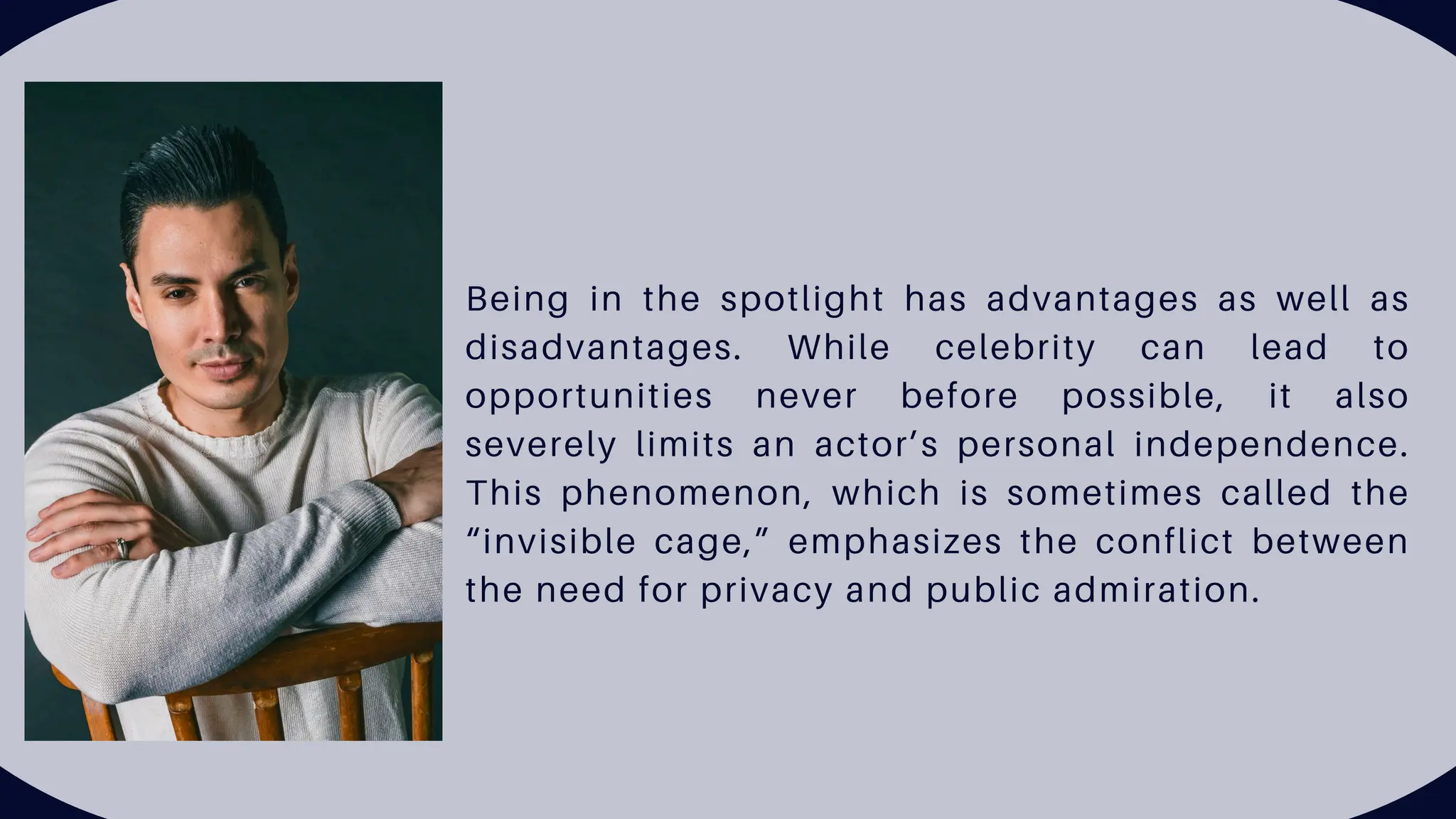 Fame’s Invisible Cage The Public Mobility Dilemma for Actors By Enzo ...