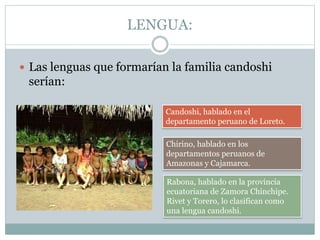 Familia candoshi | PPTX