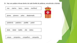 Familia de palabras | PPTX