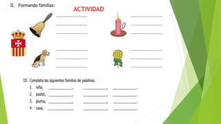 Familia de palabras | PPTX