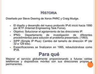 Familia de protocolos de internet | PPTX