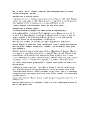 Familia izquierda | DOCX