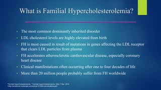 Familial hypercholesterolaemia | PPTX